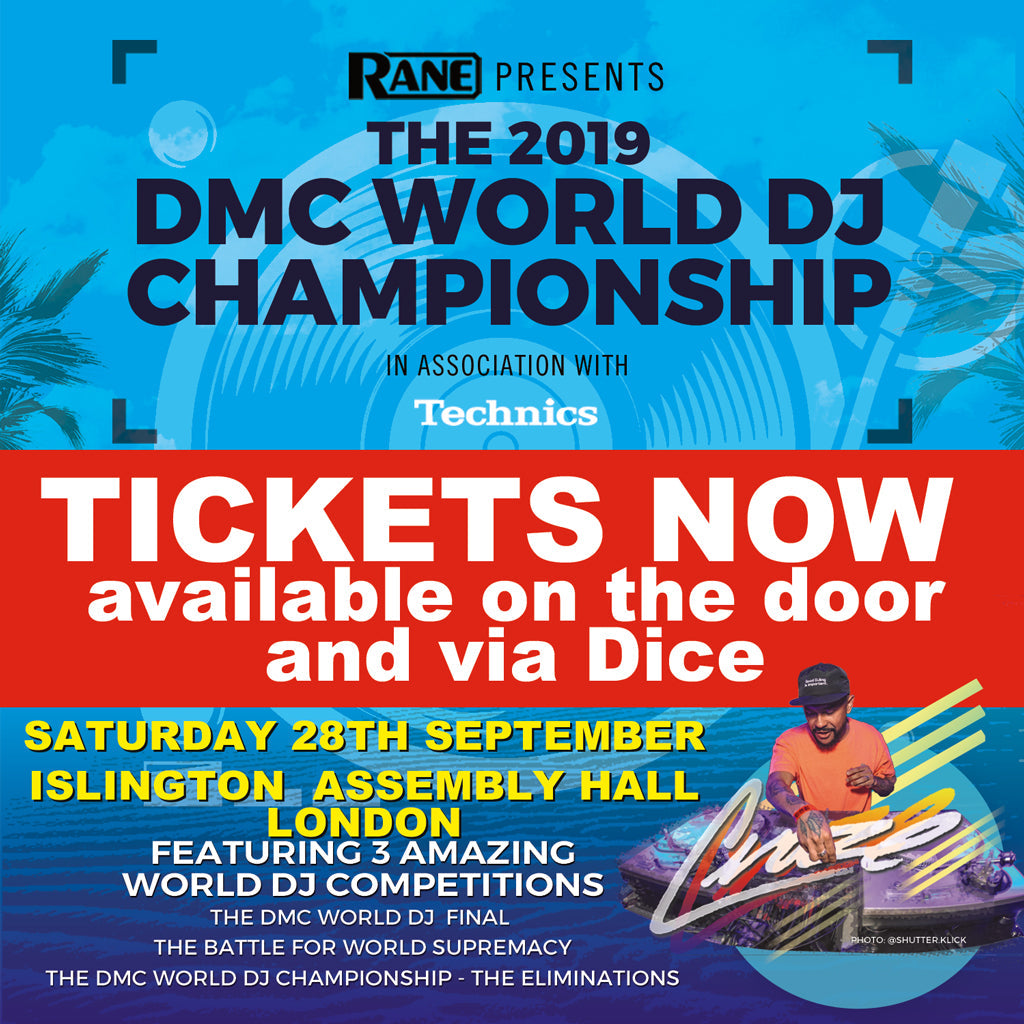 DMC World Final Ticket 2019 - Saturday 28th September - London - Event ...